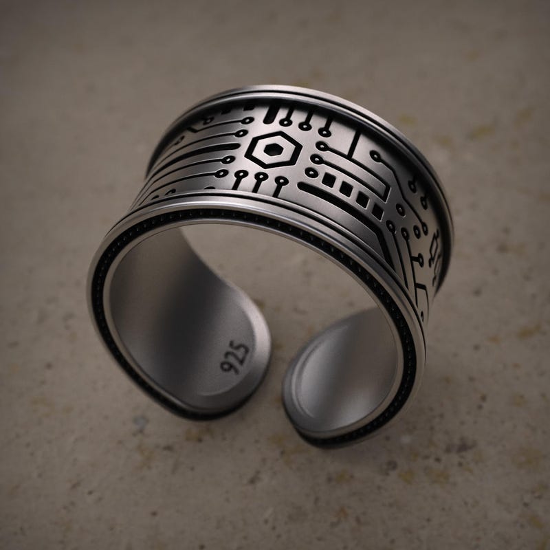 Circuit Board Ring - Etsy