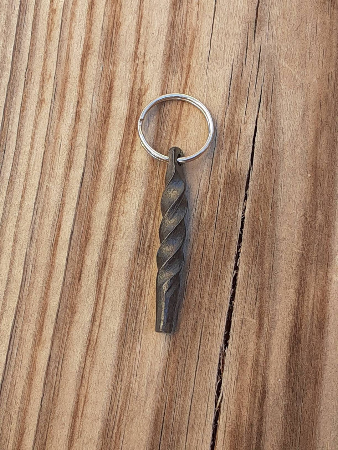 Father's Day Gift-forged Keychain-keychain-metal Keychain-forged Metal ...