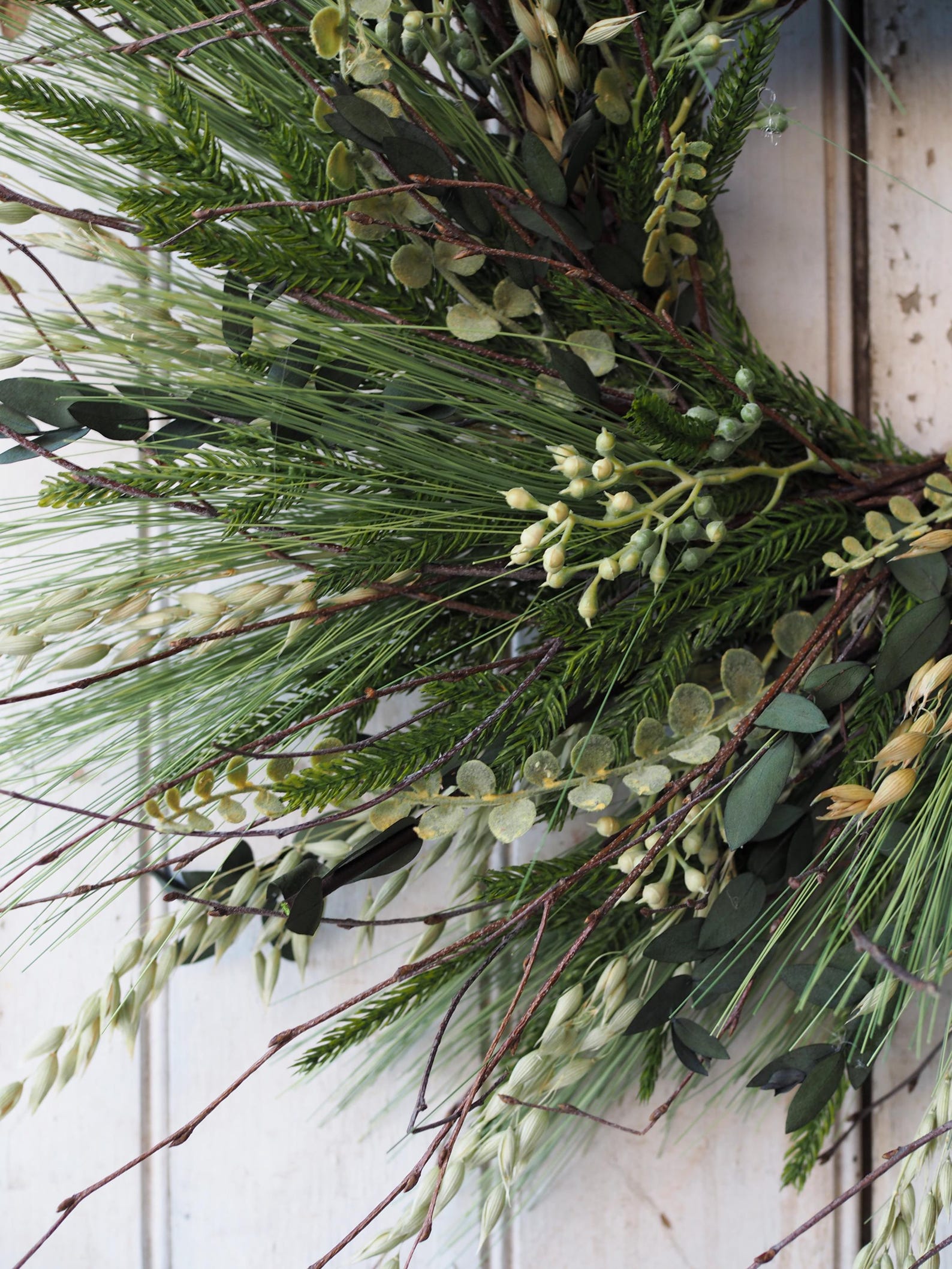 Winter Glade Wreath - Winter Greens - Winter Wreath - Etsy