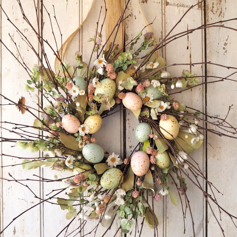 Easter Wreath - Etsy