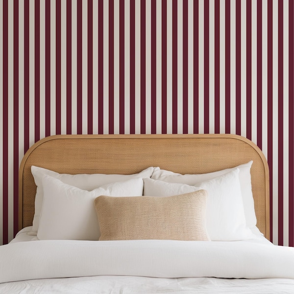 Striped Wallpaper - Etsy