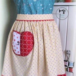 Apple Apron Pattern ~ PDF Pattern - Etsy