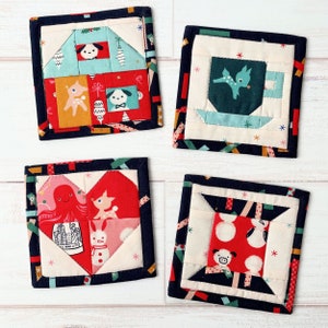 Mini Coaster Set PDF Pattern - Etsy