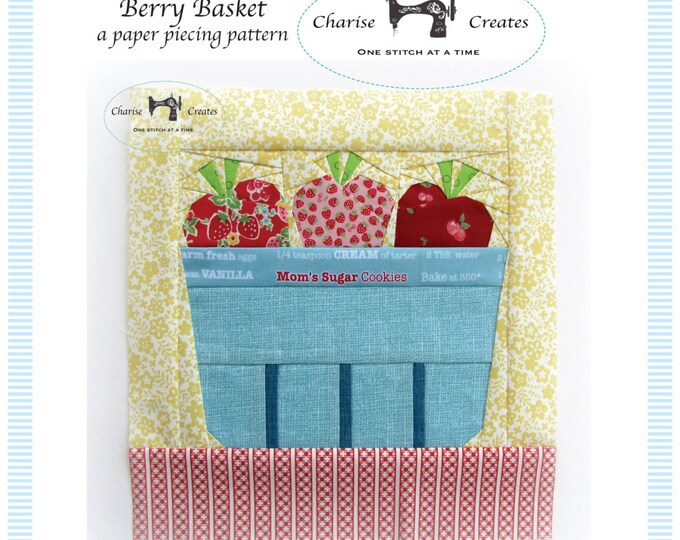 Berry Basket, a Paper Piecing Pattern - Etsy