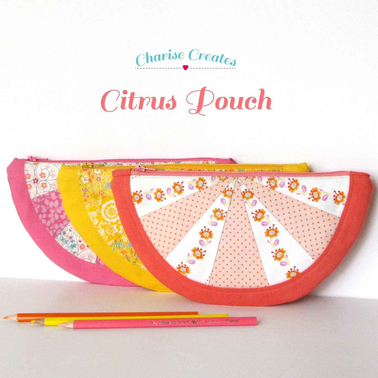 Citrus Pouch- PDF Pattern - Etsy