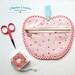 Apple Zipper Pouch PDF Pattern - Etsy