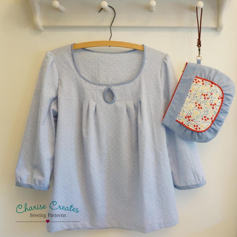 The Anna Blouse - PDF Pattern - Etsy Canada