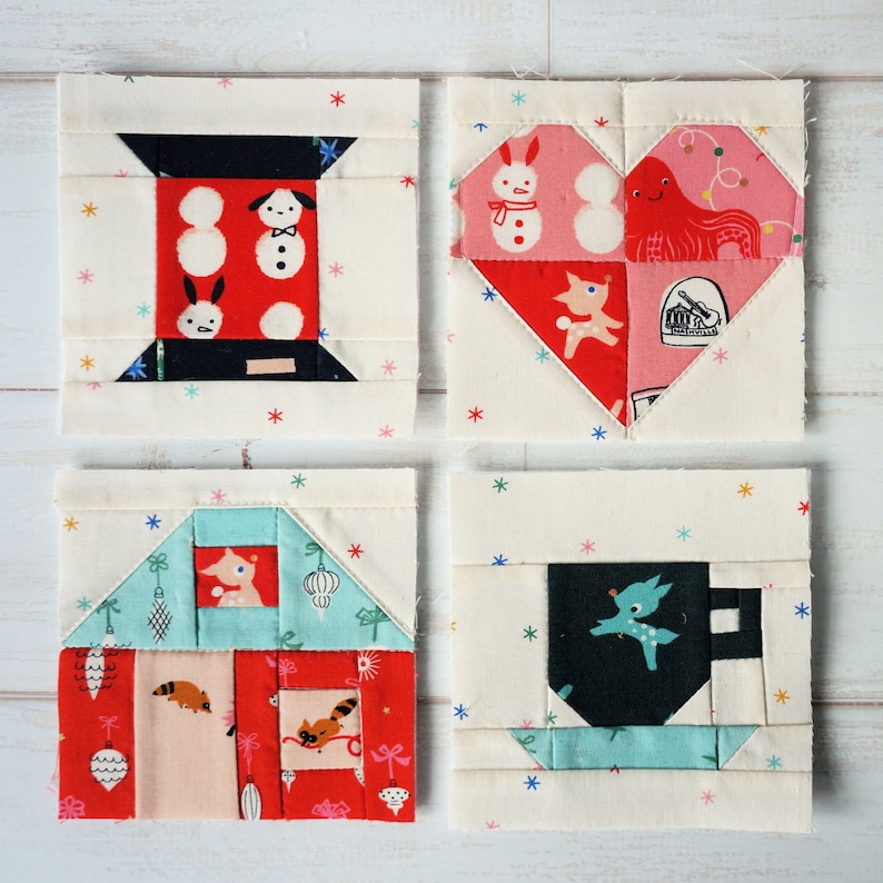 Mini Coaster Set PDF Pattern - Etsy