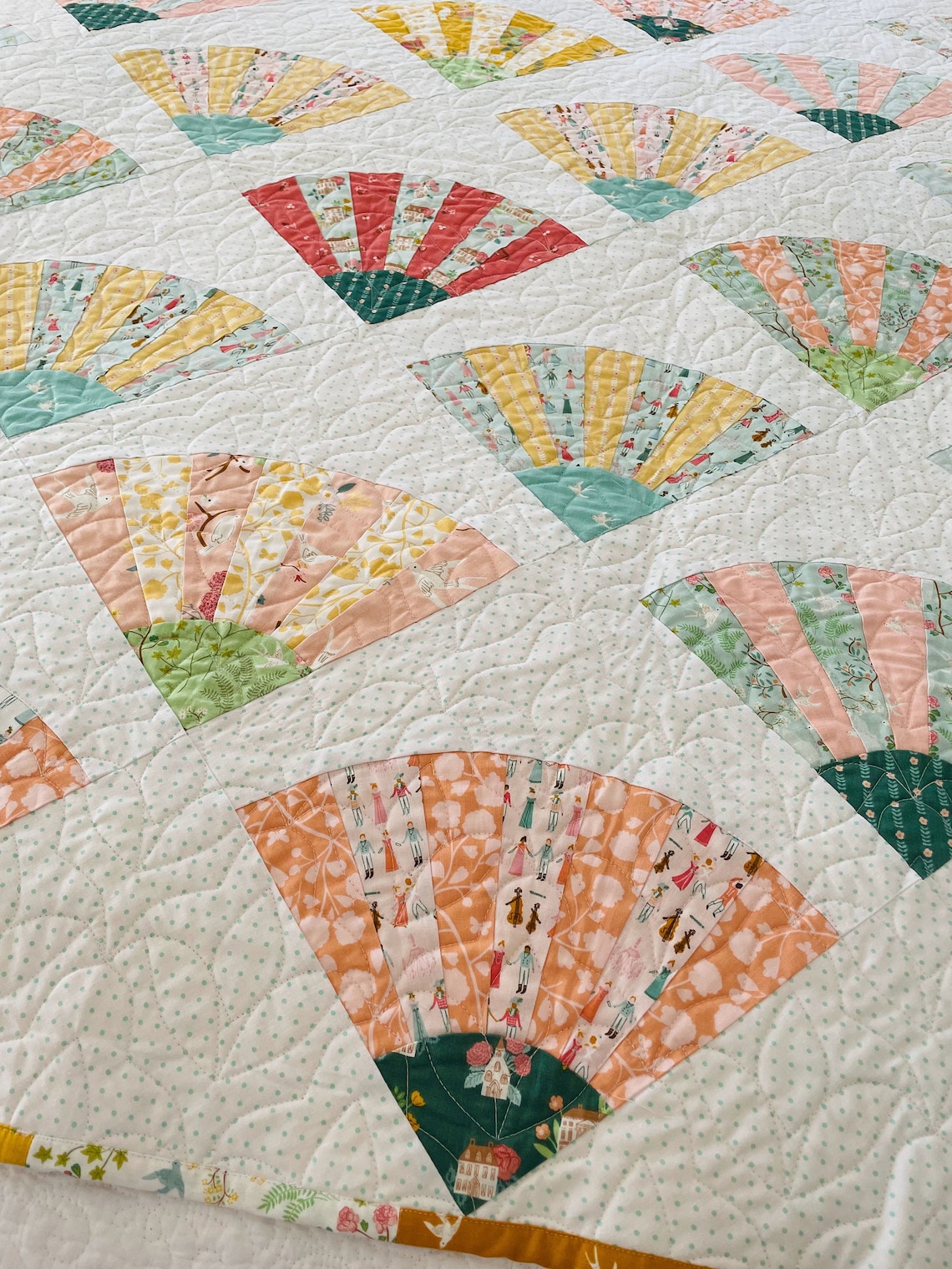 Fan Quilt PDF Pattern - Etsy