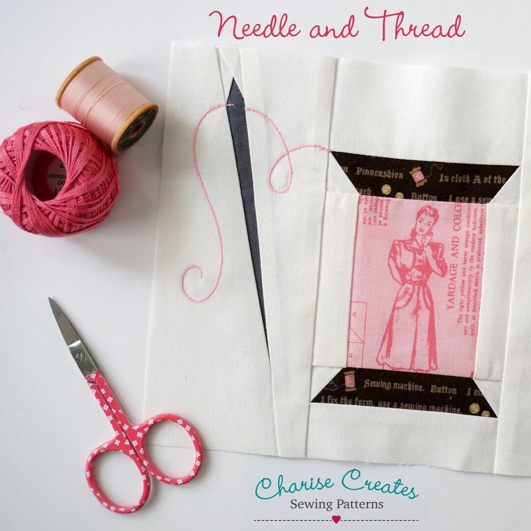 Needle and Thread ~ PDF Pattern - Etsy