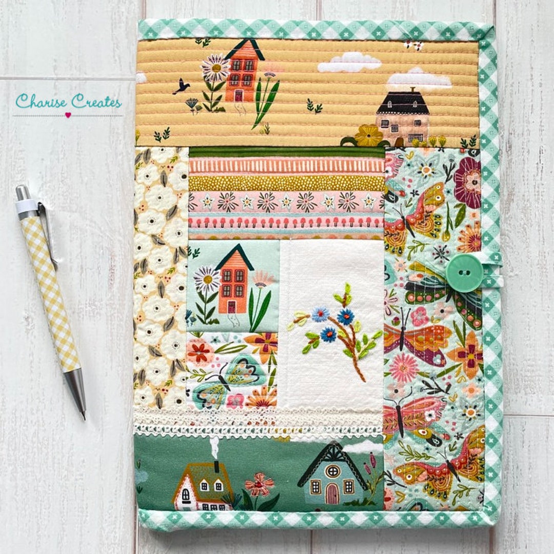Large Log Cabin Sketch Book Cover, a PDF Pattern - Etsy