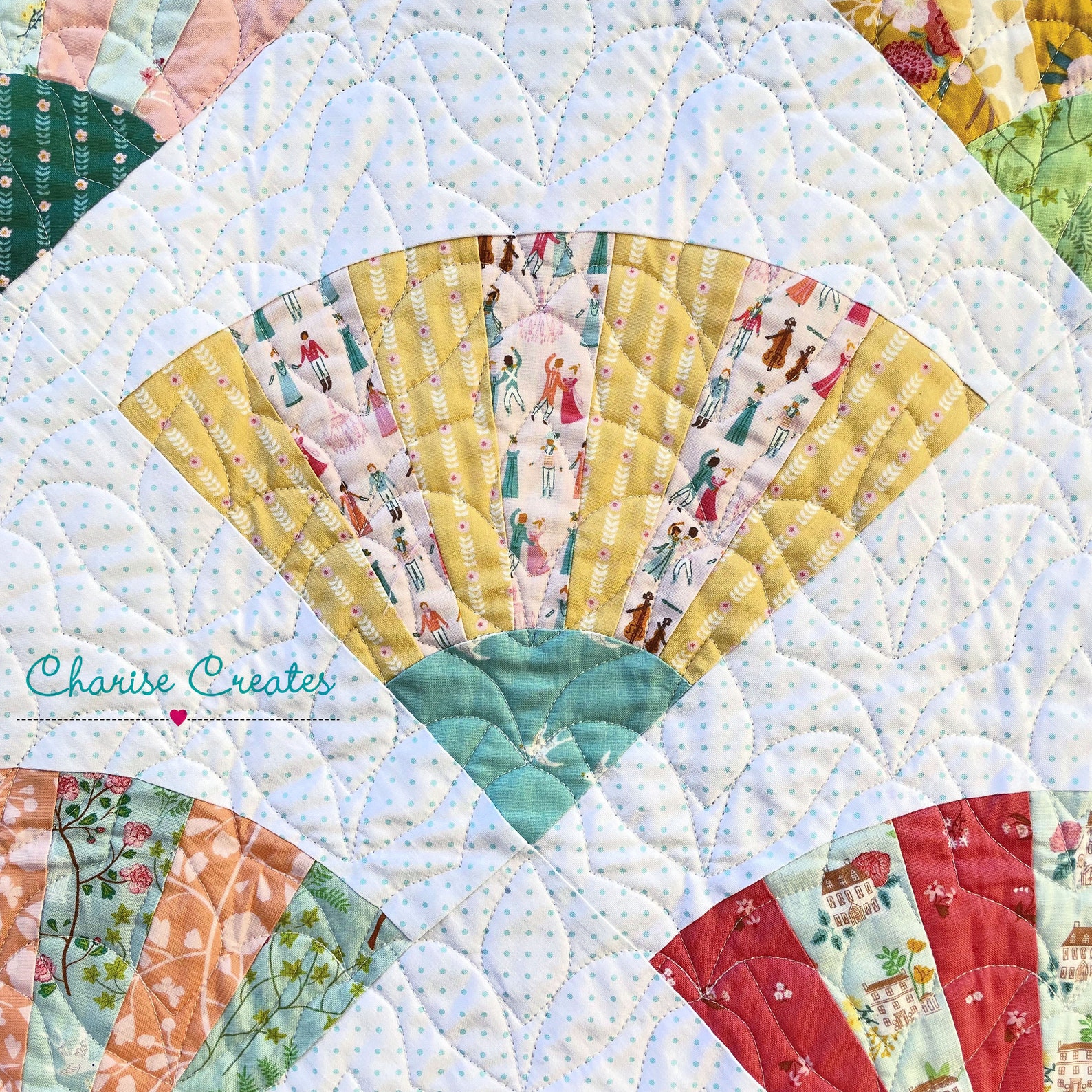 Fan Quilt PDF Pattern - Etsy