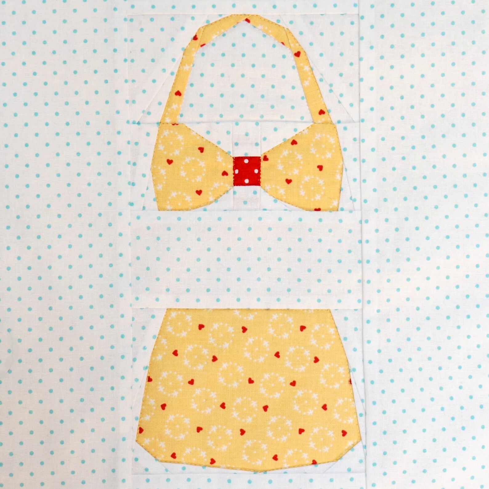 Vintage Swimsuit ~ a Paper Piecing Pattern - Etsy