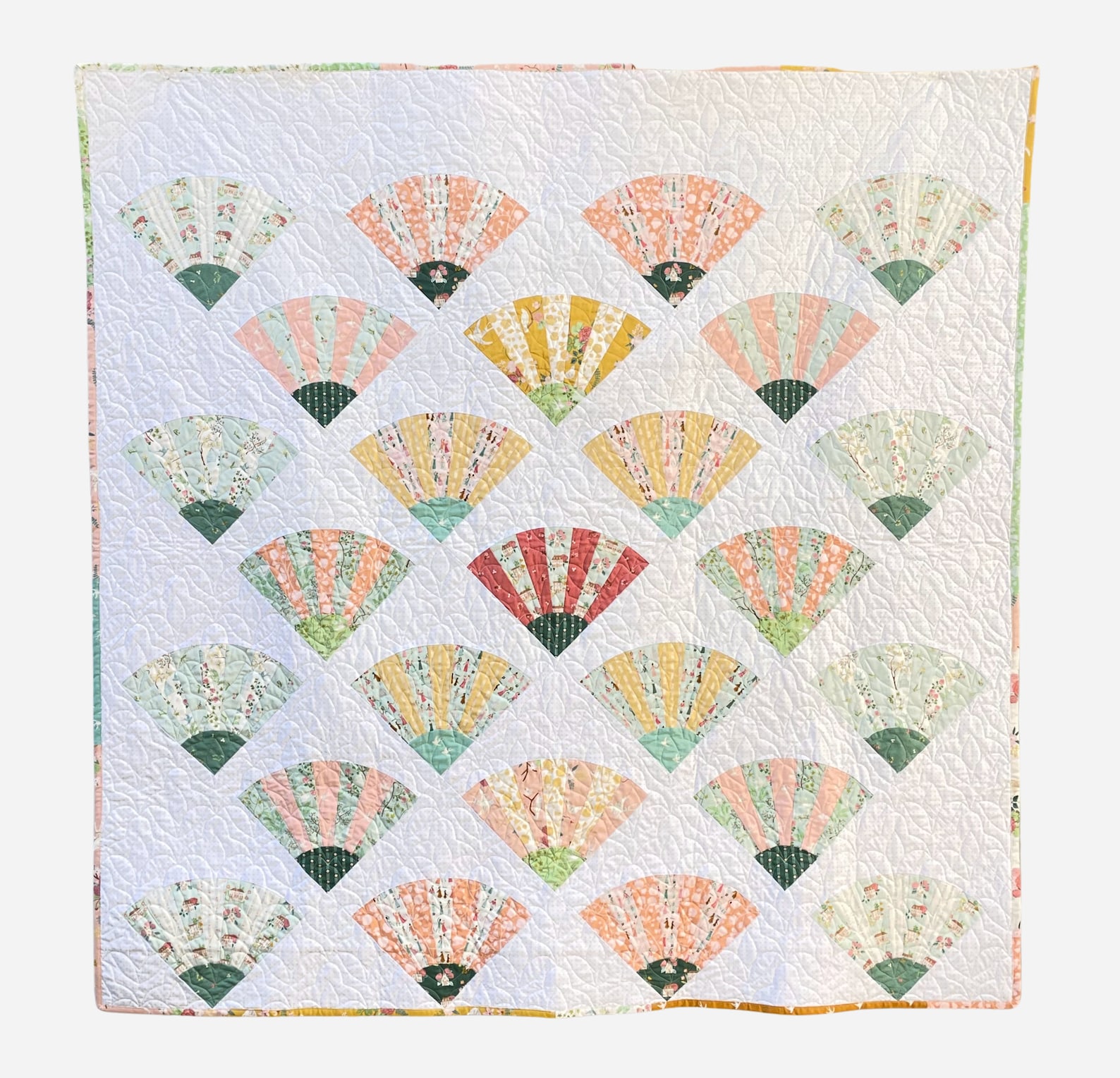 Fan Quilt PDF Pattern - Etsy