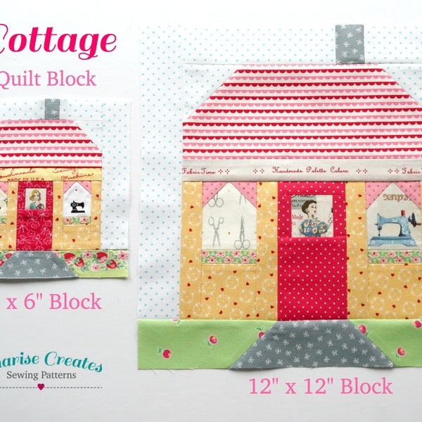 House Quilt Pattern - Etsy