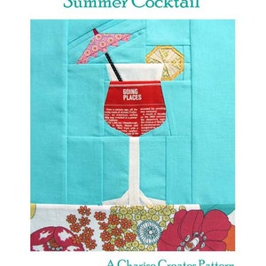 Summer Cocktail, a Paper Piecing Pattern - Etsy