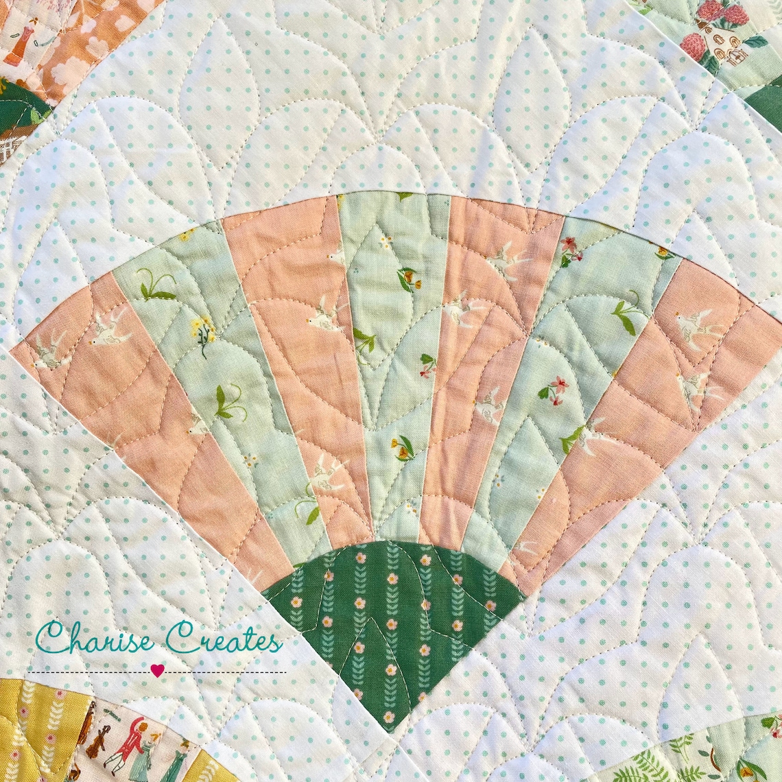 Fan Quilt PDF Pattern - Etsy