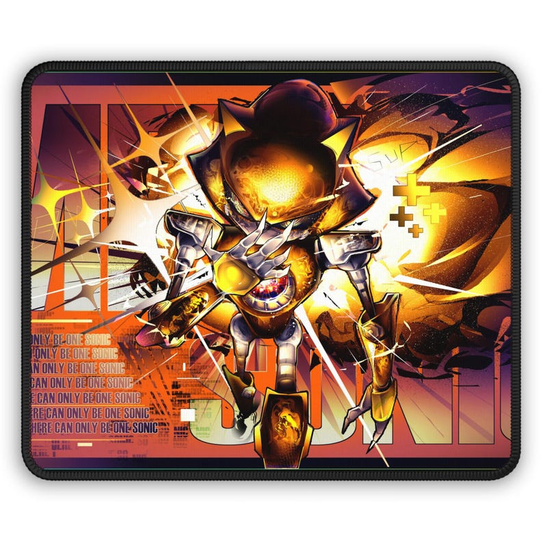 SUPER METAL SONIC - Gaming Mouse Pad - Etsy