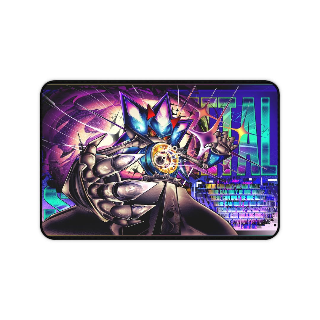 NE0 METAL SONIC - Desk Mat - Etsy