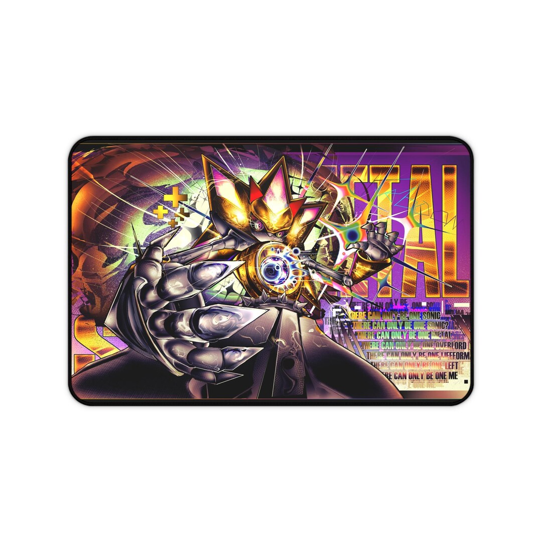 SUPER NE0 METAL SONIC Desk Mat - Etsy