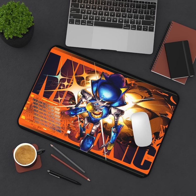METAL SONIC - Desk Mat - Etsy