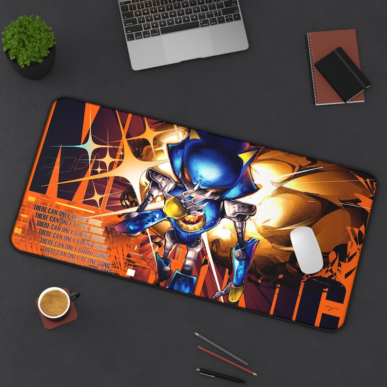 METAL SONIC - Desk Mat - Etsy