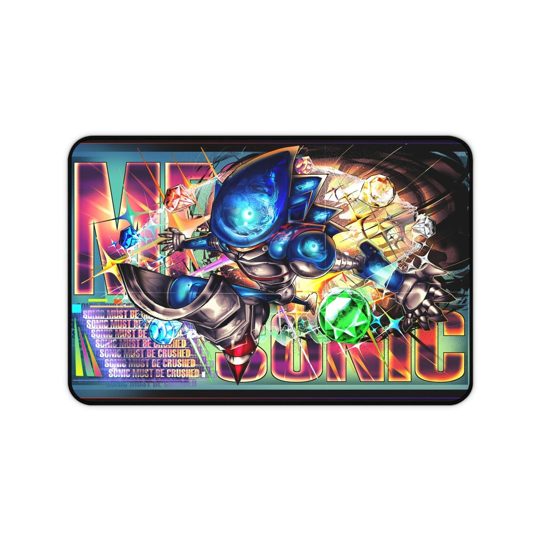 MECHA SONIC - Desk Mat - Etsy