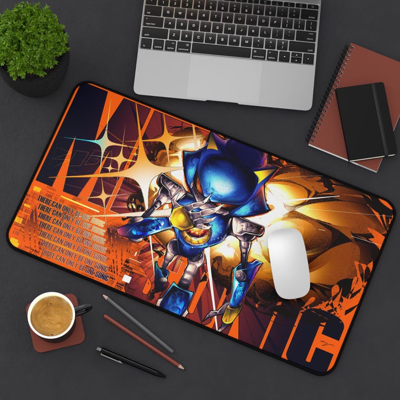 METAL SONIC - Desk Mat - Etsy