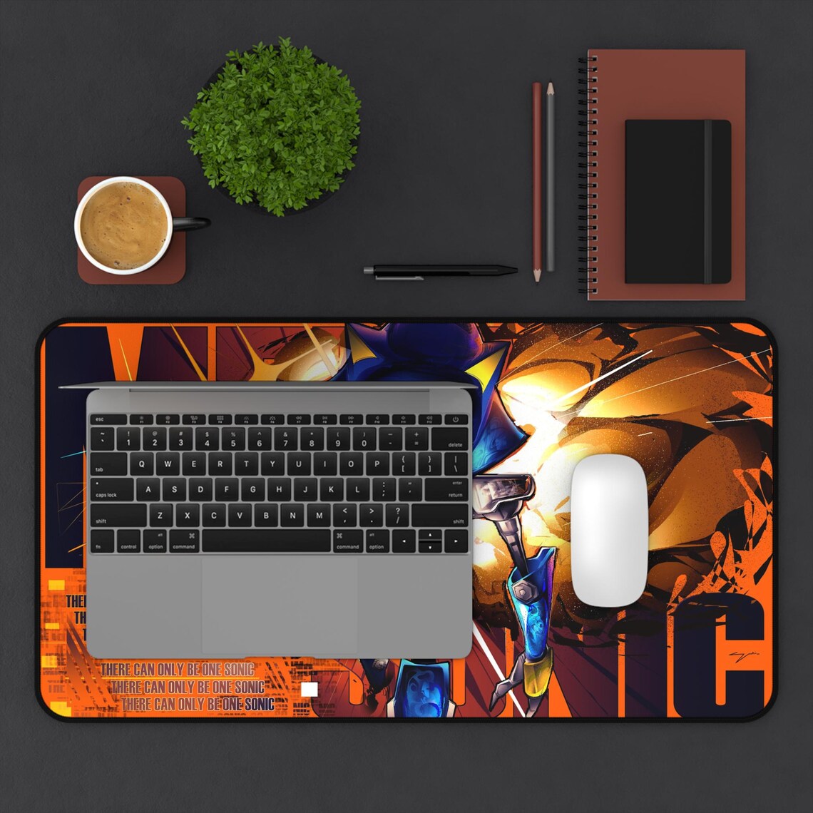 METAL SONIC - Desk Mat - Etsy