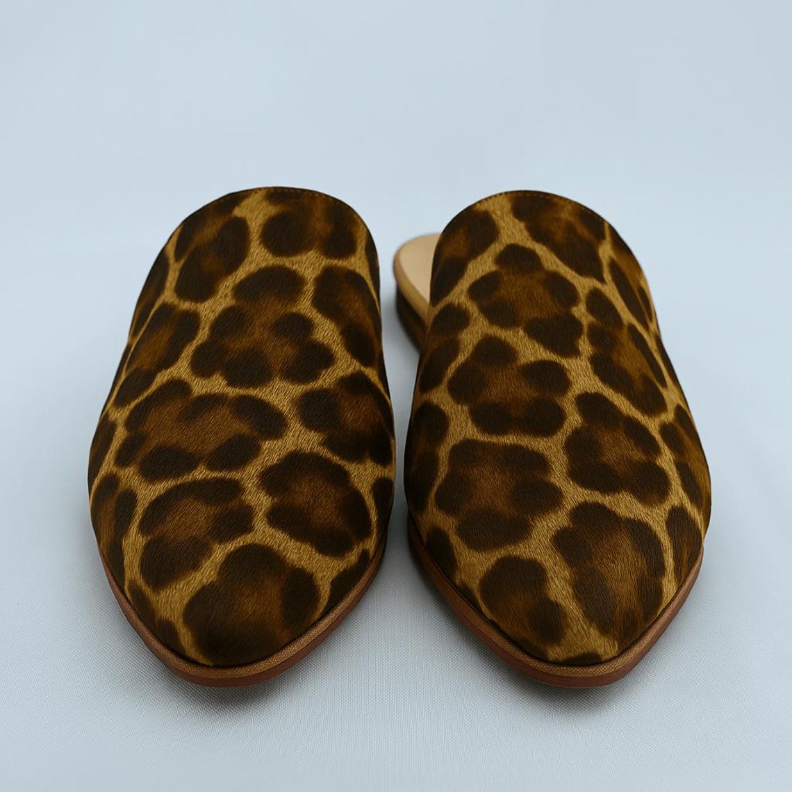 Leopard Print Ladies Mule Slippers – Istanbul Slides Style - Etsy