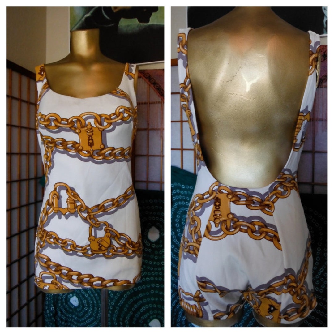 50s Pin-up Bathing Suit // 50s Swimsuit // One Piece // Gold - Etsy Canada