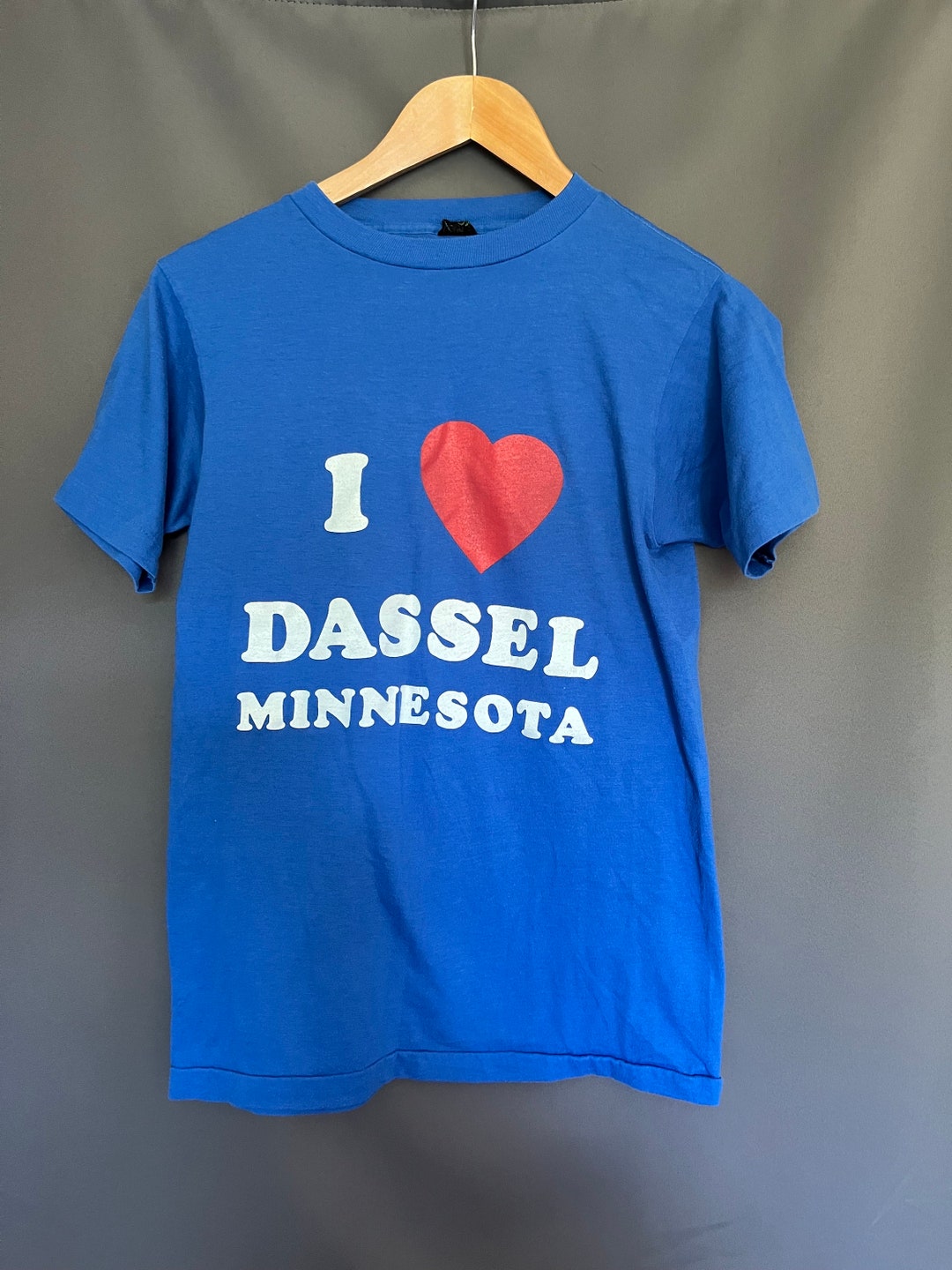Vintage Graphic “I Love Dassel Minnesota” Funny Tshirt / 80s Tshirt ...