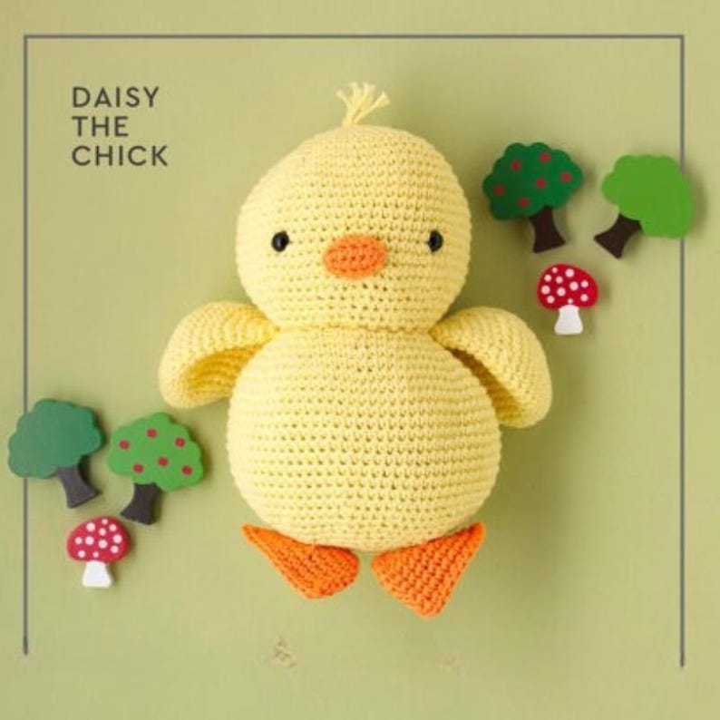 Chicken Crochet Pattern - Chick Amigurumi - Easter Crochet Pattern ...