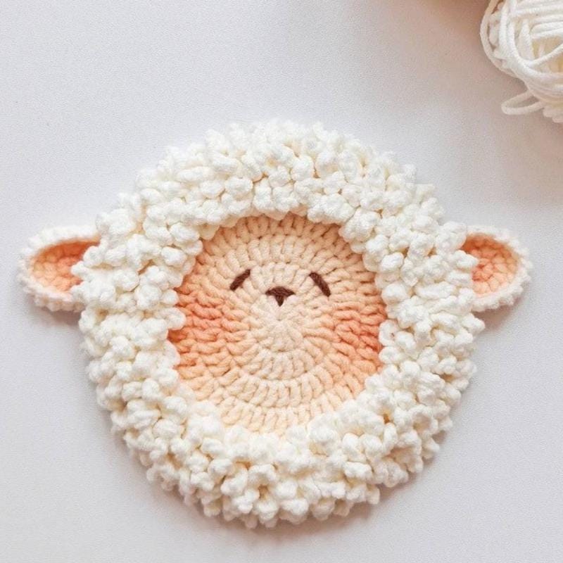 Crochet Pattern - Coaster Crochet Pattern - Coaster Decor - PDF Crochet ...