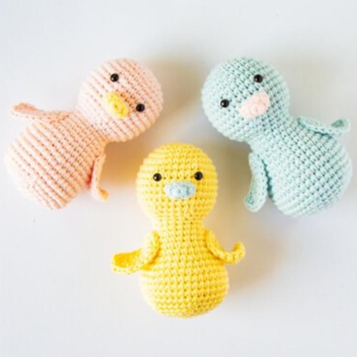 Chick Crochet Pattern - Crochet Chick-a-peeps Amigurumi - Easter ...