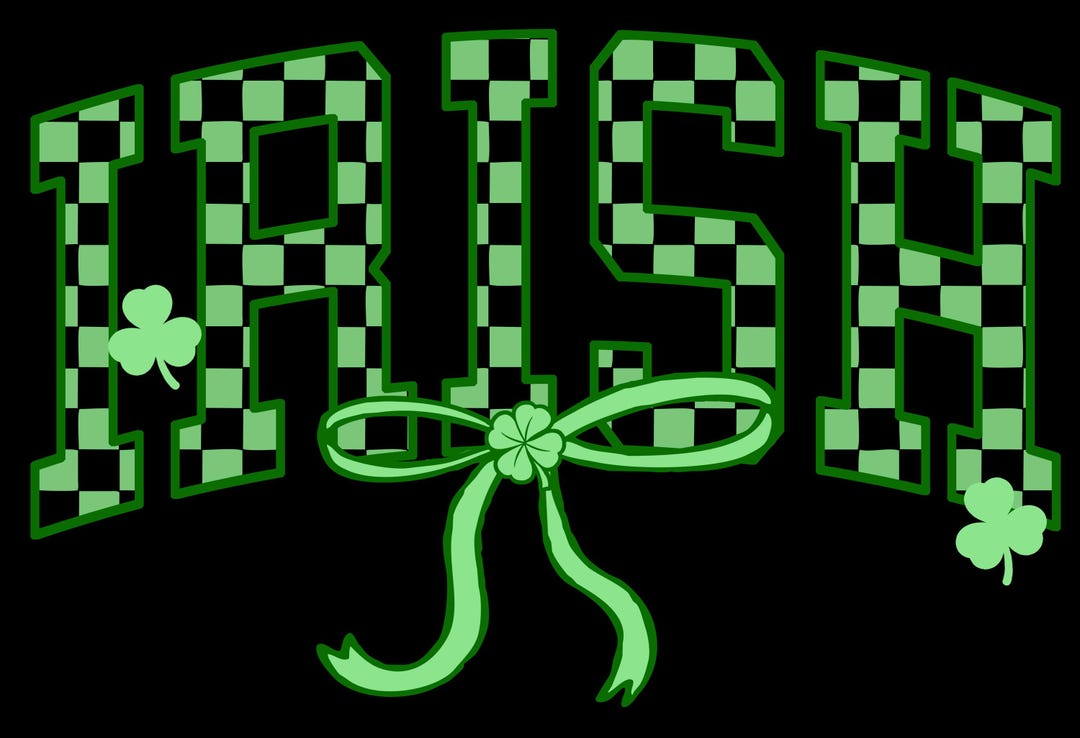 Irish Bow Custom for Cricut, Digital Download PNG - Etsy