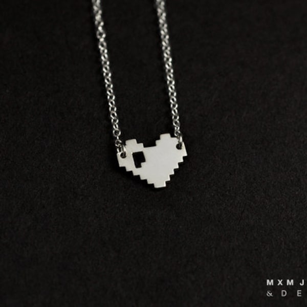 Pixel Necklace - Etsy