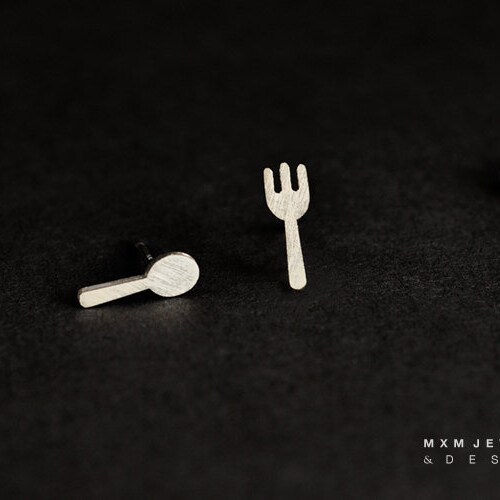 Sterling Silver Devil Head Stud Earrings - Etsy