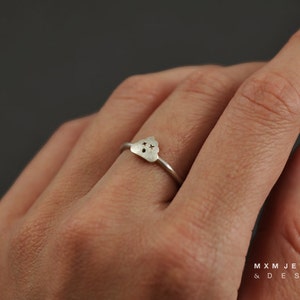 Sterling Silver Little Poop Ring - Etsy