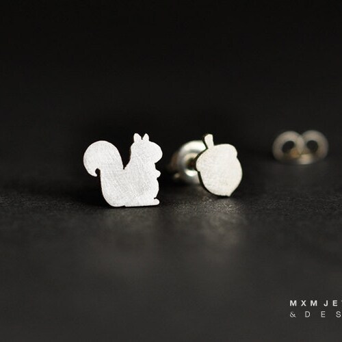 Sterling Silver Devil Head Stud Earrings - Etsy