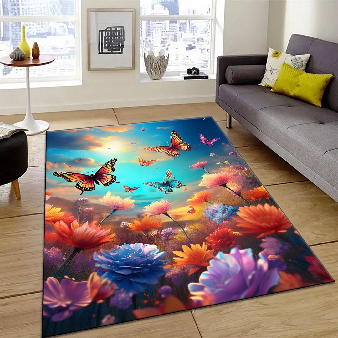 Maximalist Carpet,gothic Carpet for Gothic Home Decoration,washable ...