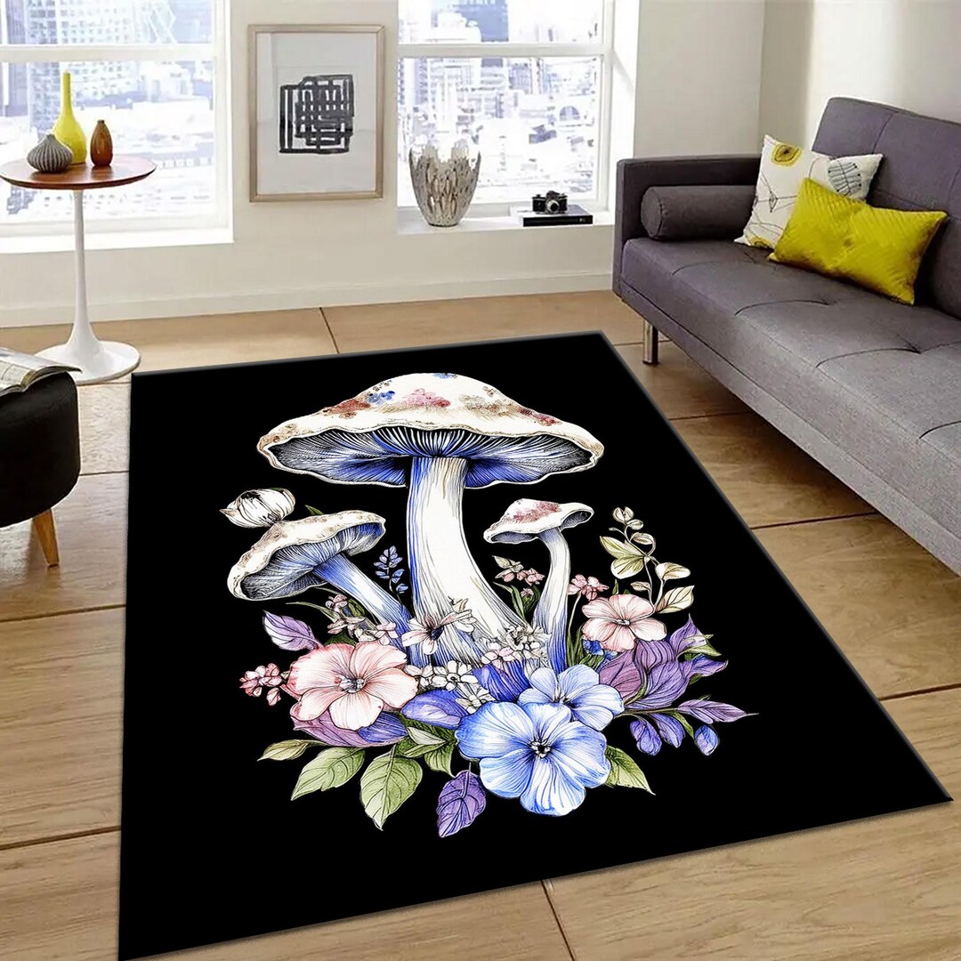 Maximalist Rug,rug for Gothic Home Decor,washable Area Rug for Home ...