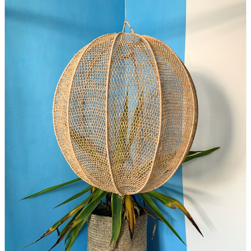 Rattan Lamp Shade - Etsy