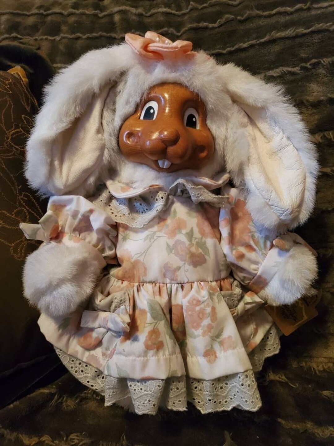 Buttercup Wooden Bunny Rabbit Plush Robert Raikes Doll Soft Toy Flower ...