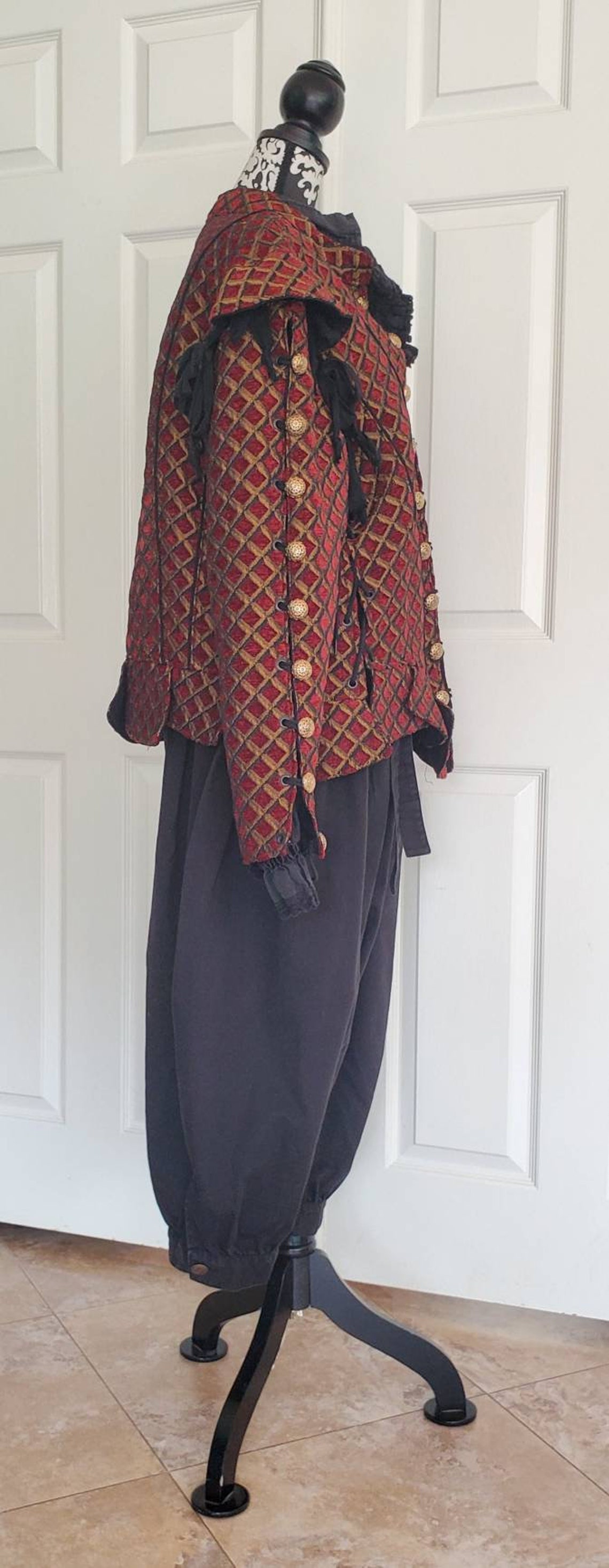 Renaissance Faire Outfit Jerkin Bloomers Pantaloons Blouse Pirate ...