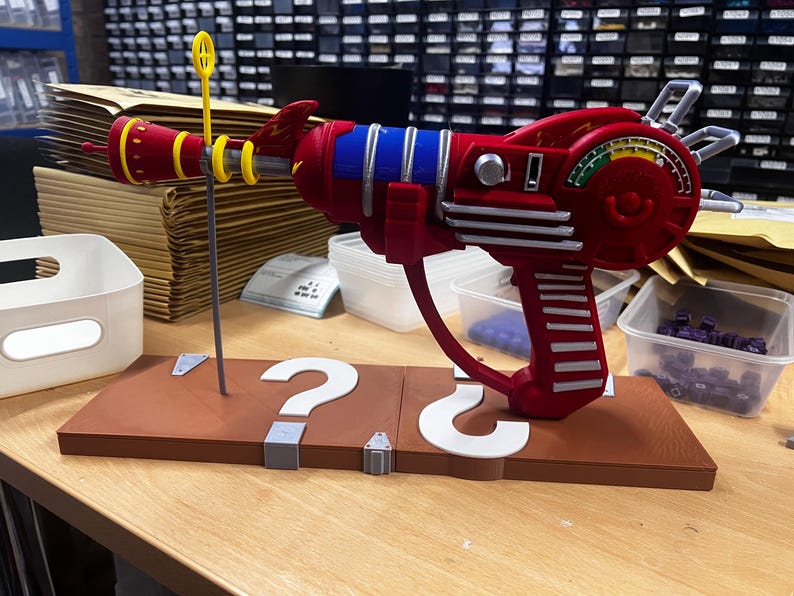 3D Printed Call of Duty Zombies Ray-gun Black Ops Ray Gun Openable 1:1 ...
