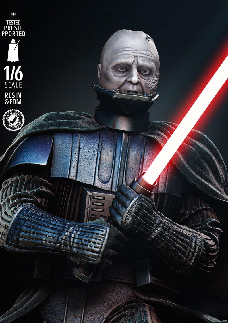 Darth Vader ROTJ STL - Etsy