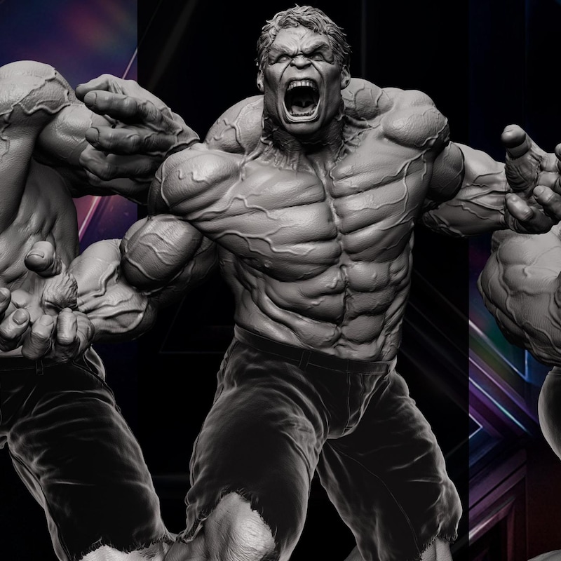 Hulk 3d Printing Stl File - Etsy