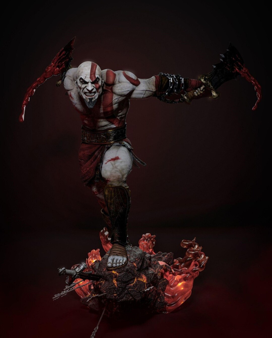 Kratos GOW STL - Etsy