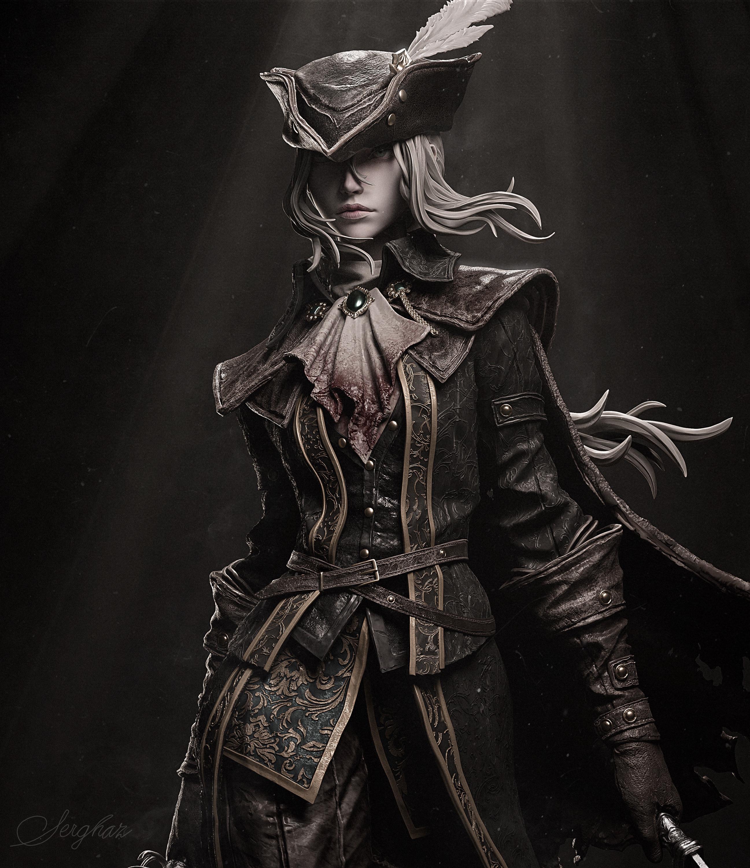 Lady Maria Bloodborne STL - Etsy